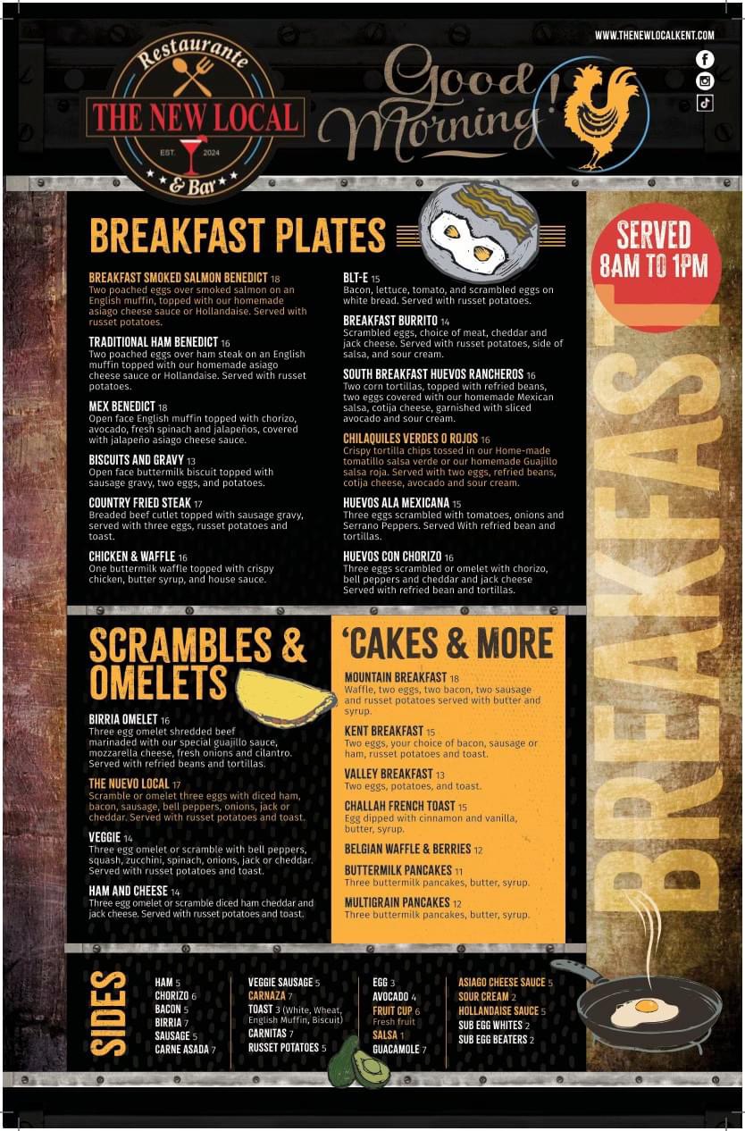 The New Local Restaurante Y Bar | Mexican restaurant in Kent WA ...